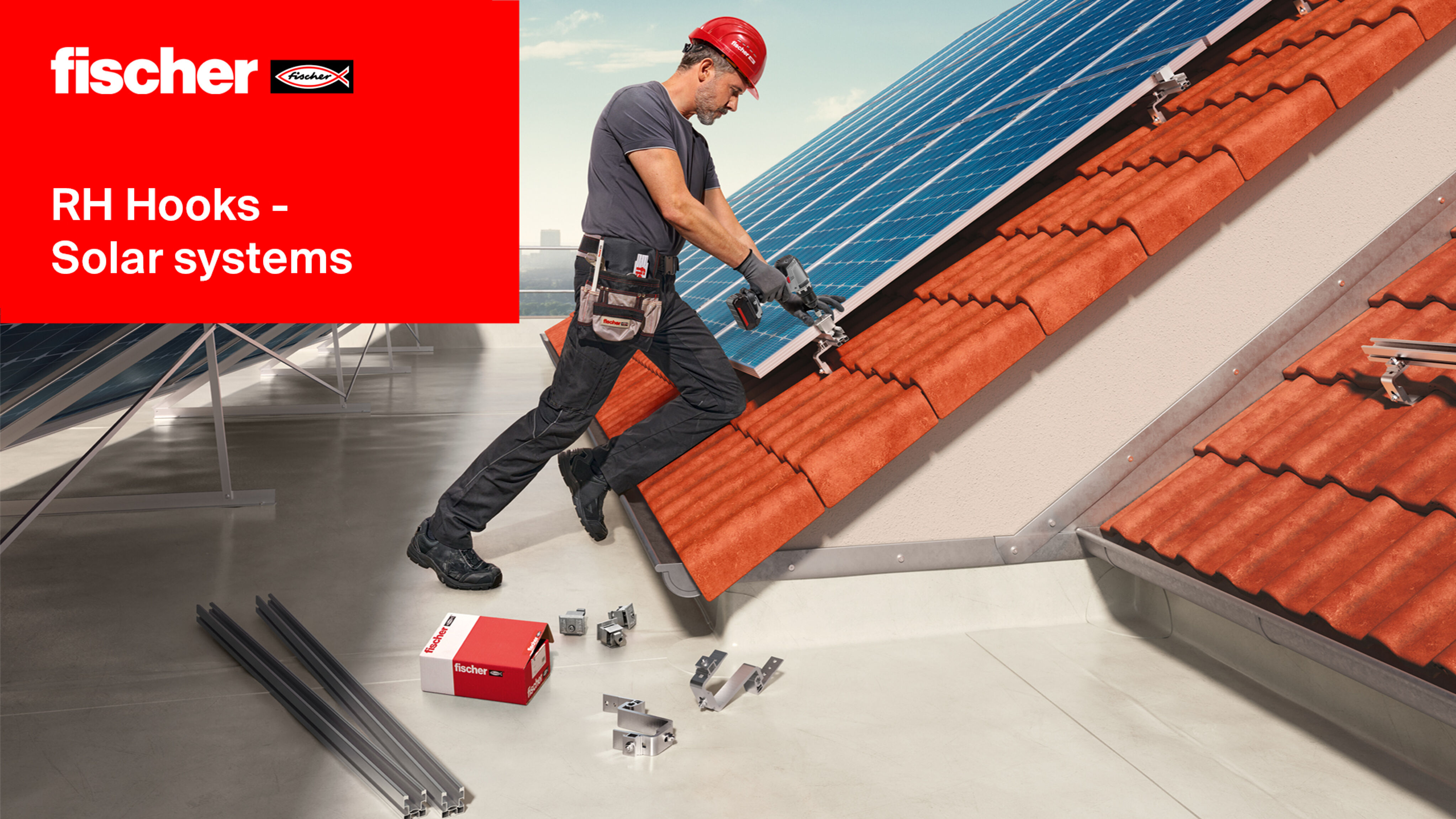 Aluminium hooks with large base RH VB AL/RH HB AL - fischer international